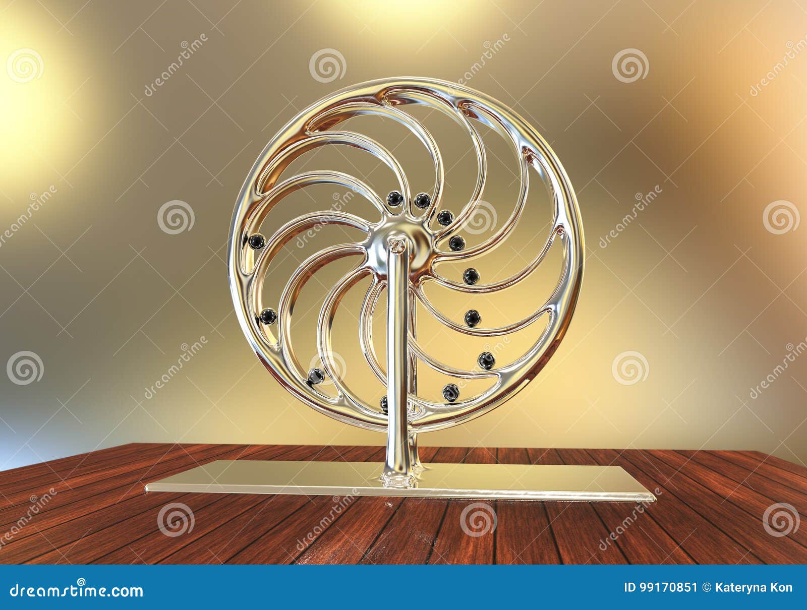 Perpetuum Mobile, Perpetuum Mobile Stock Abbildung - Illustration von ...