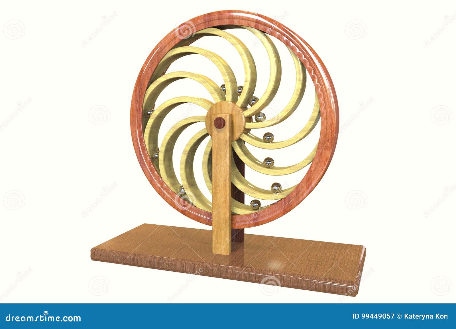 Perpetuum Mobile, Perpetuum Mobile Stock Abbildung - Illustration von ...