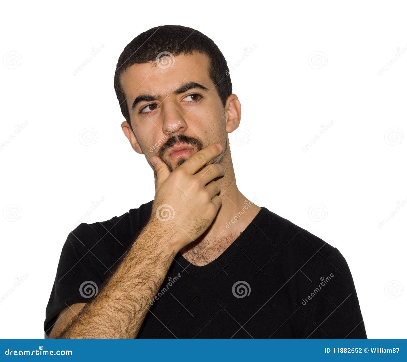 Perplexed stock photo. Image of contemplation, european - 11882652