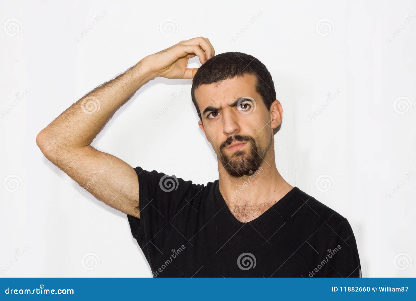 Perplexed stock photo. Image of person, doubt, face, perplexed - 11882660