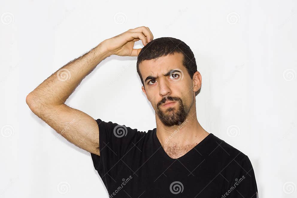 Perplexed stock photo. Image of person, doubt, face, perplexed - 11882660