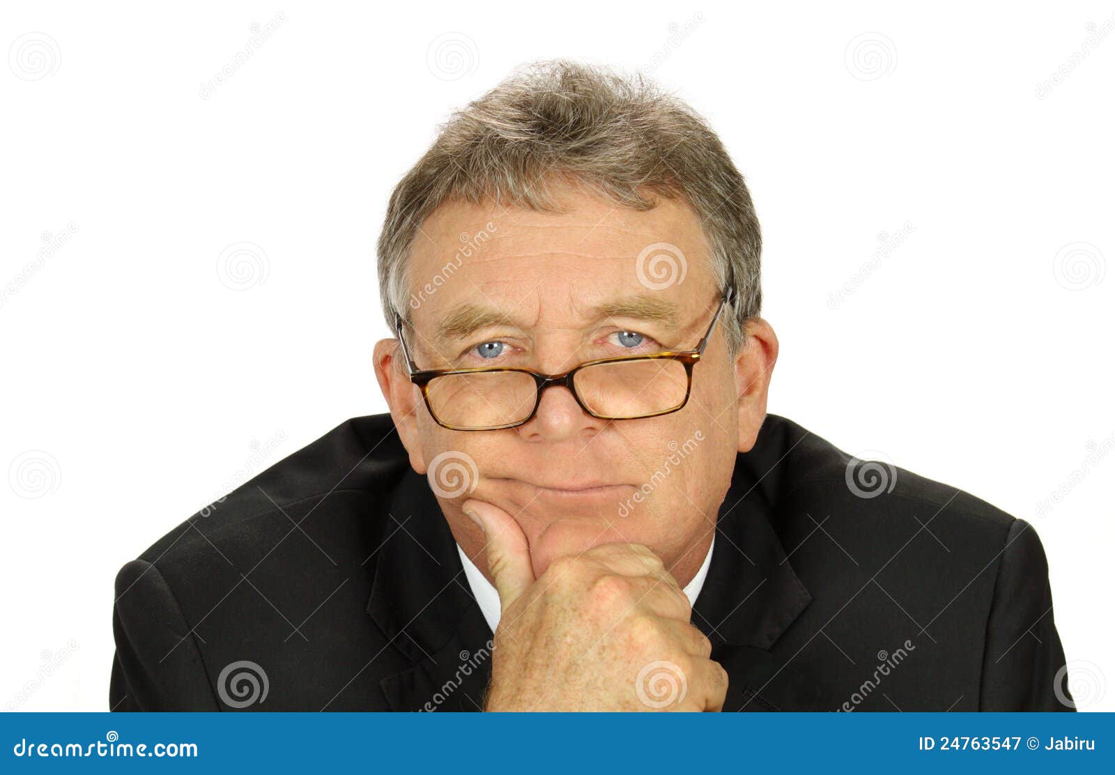 Perplexed Businessman stock image. Image of business - 24763547