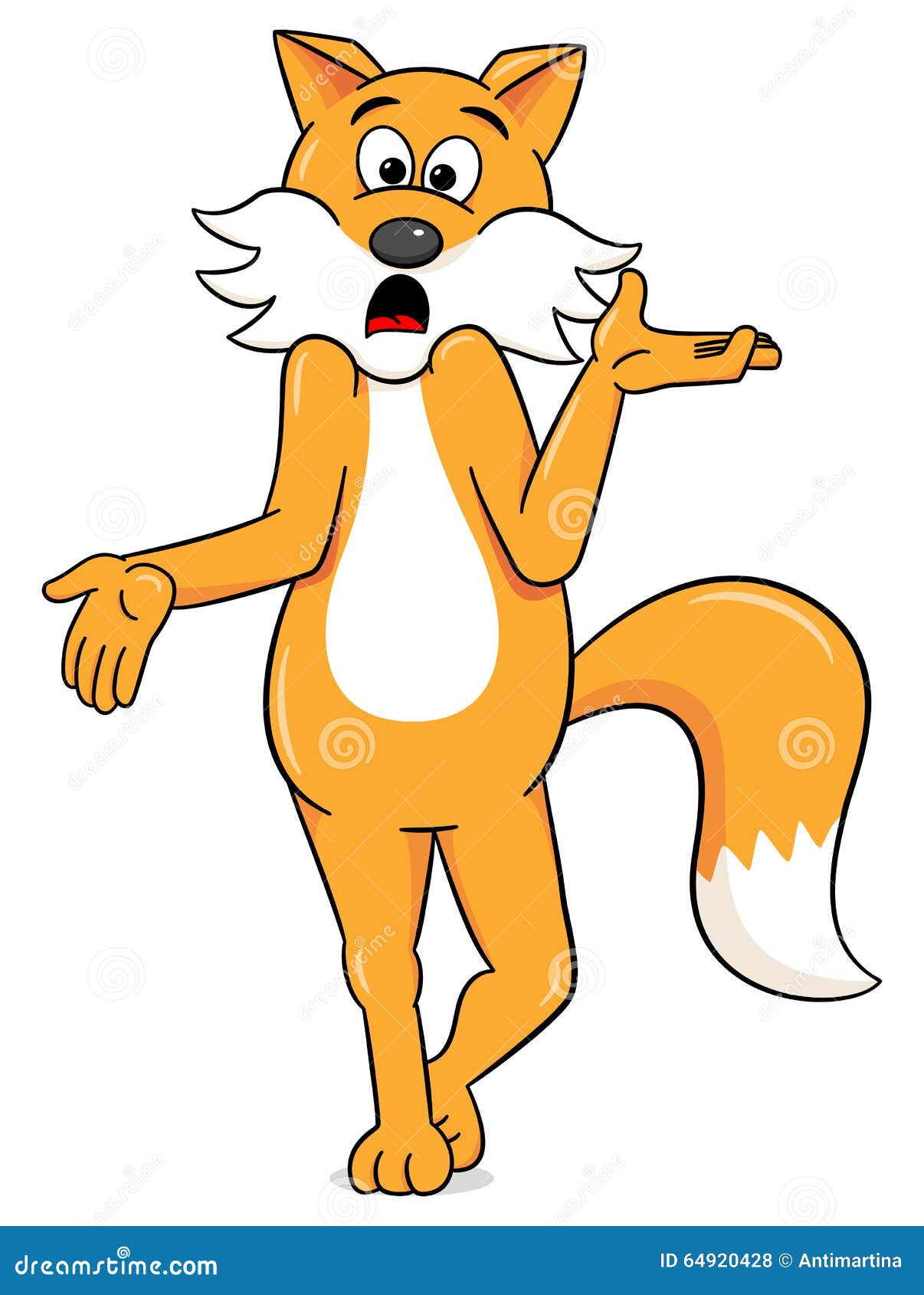 Perplexed Cartoon Man With Question Mark Vector Illustration ...