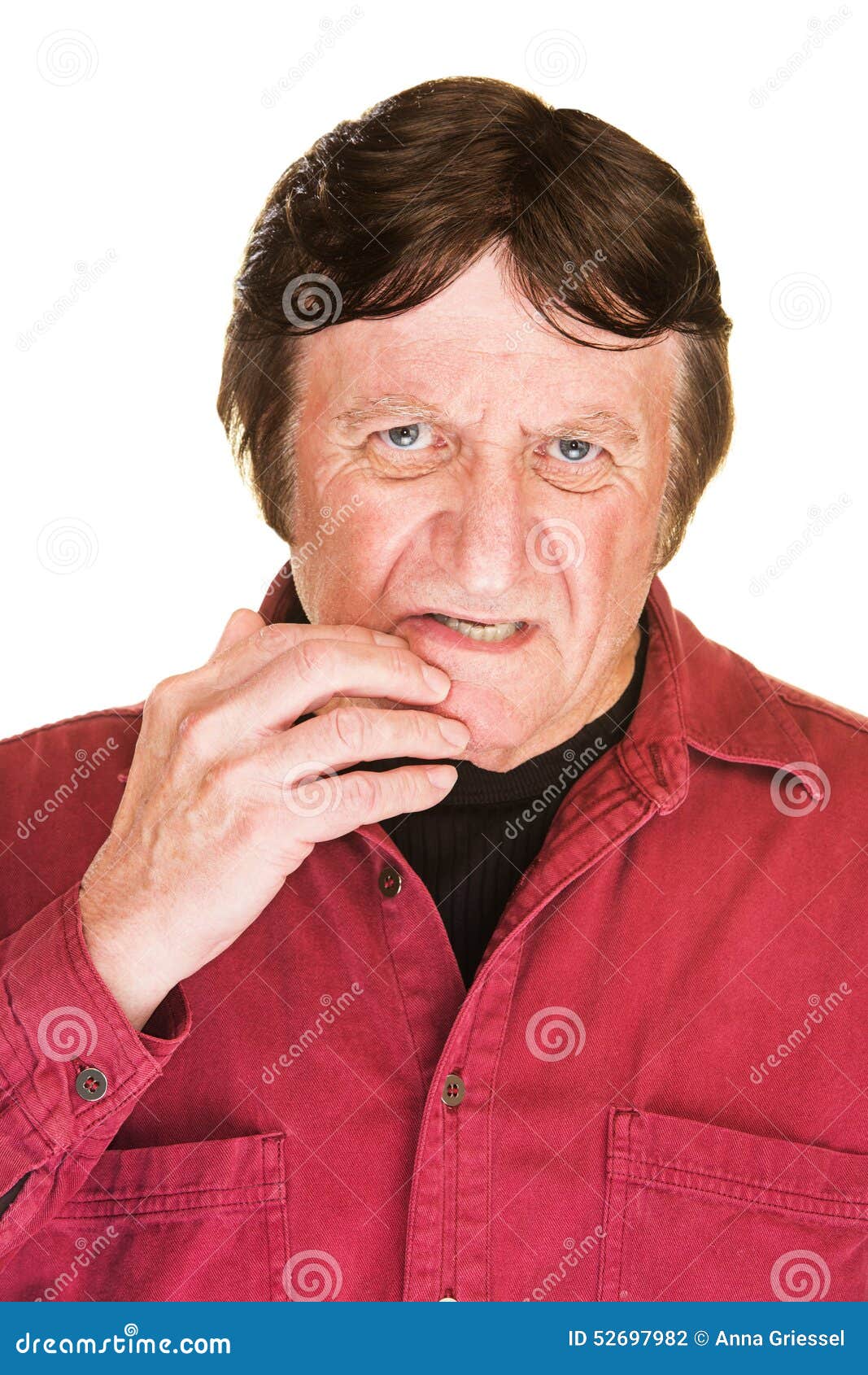 Perplexed Male stock photo. Image of white, adult, uncertainty - 52697982