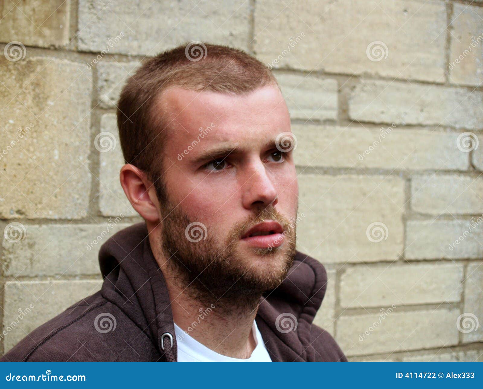 Perplexed Man stock photo. Image of male, staring, amazed - 4114722