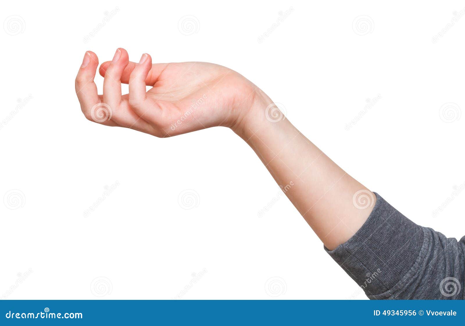 Perplexity - Hand Gesture with Cupped Palm Stock Photo - Image of ...