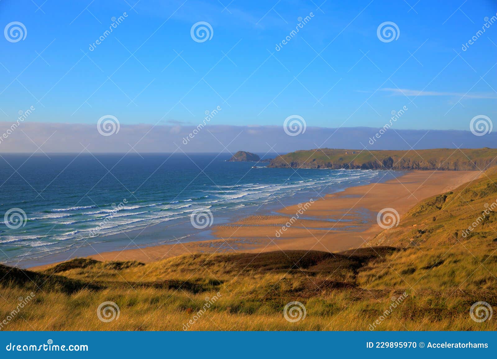Perran Sands Beach Cornwall Sandy Cornish Beaches Stock Photo - Image ... Perran Sands Beach Cornwall Sandy Cornish Beaches Stock Photo - Image ...