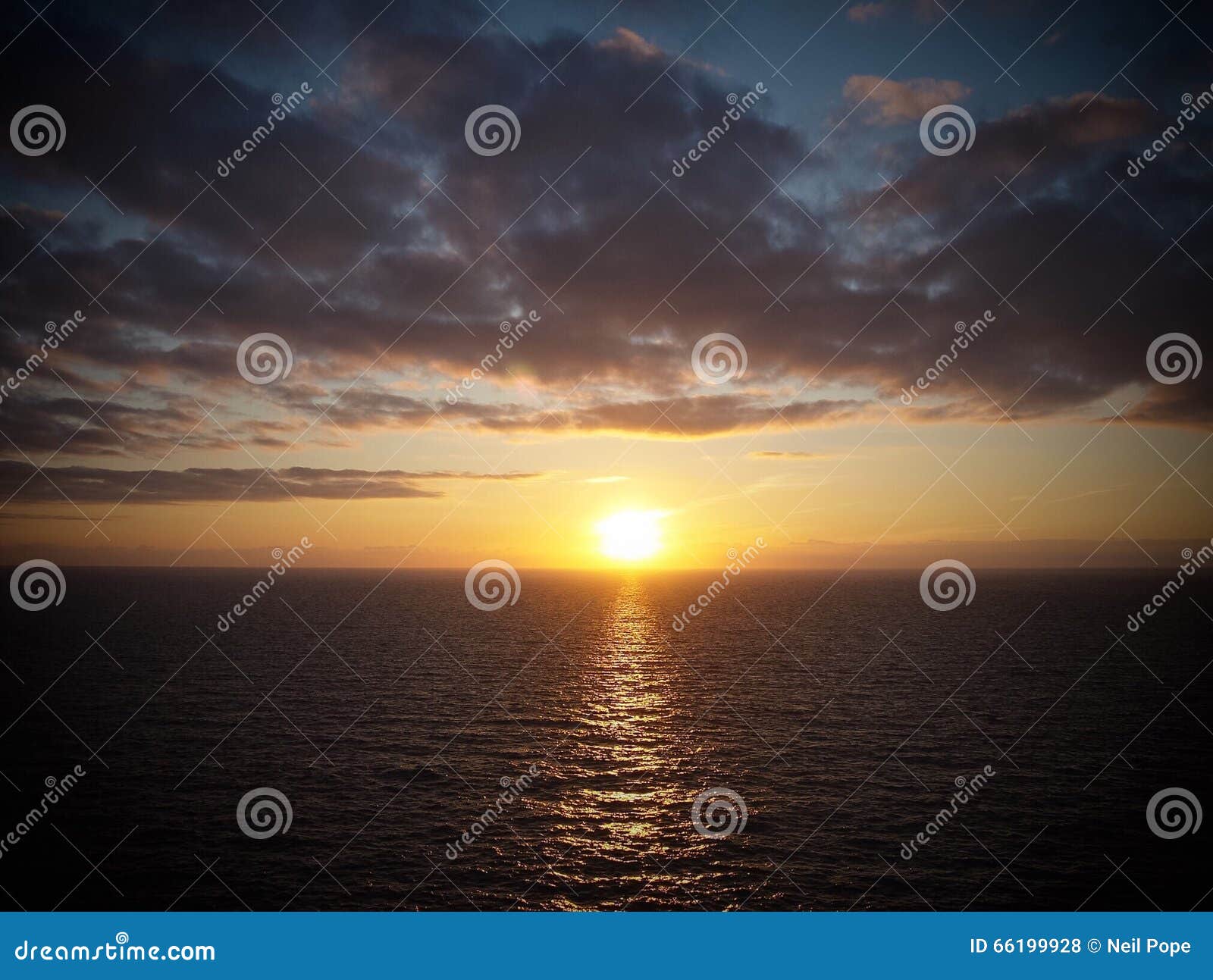 Perranporth Sunset stock photo. Image of perranporth - 66199928