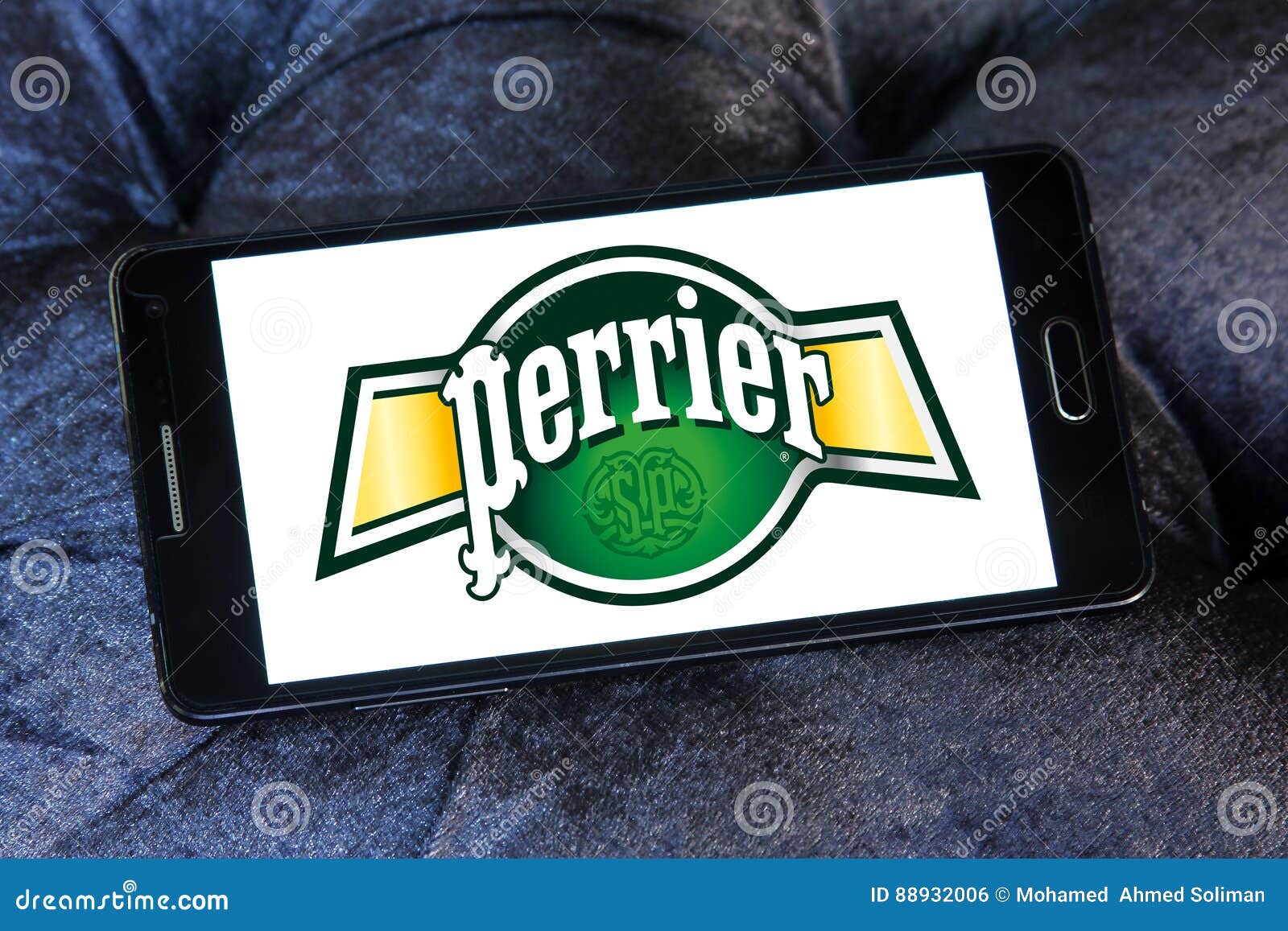 Perrier Logo Sign And Text On Terrace Bar Sell Sparkling Natural ...