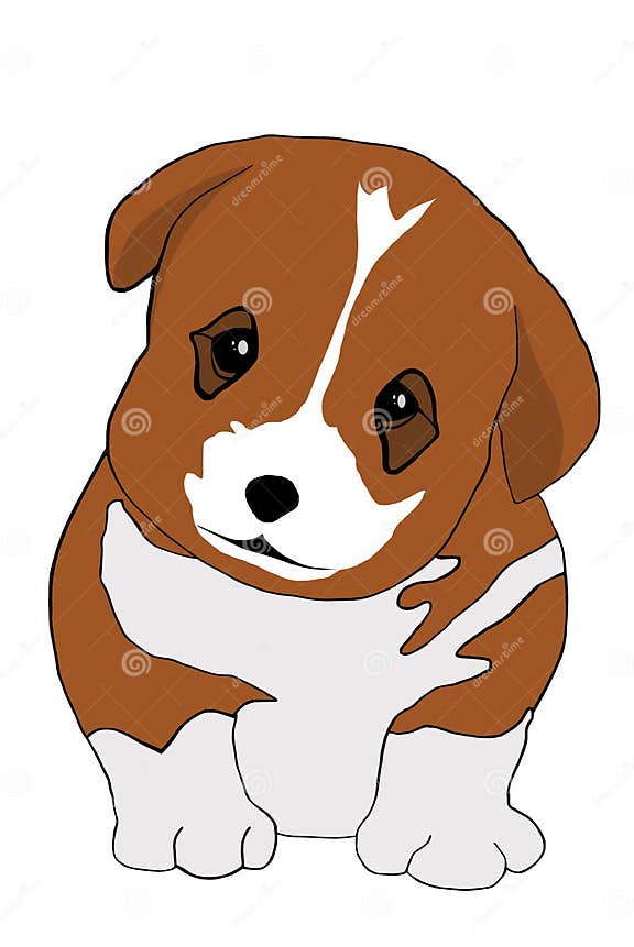 Perrito ilustración del vector. Ilustración de perrera - 16977206