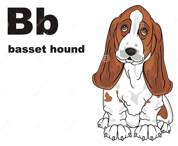 Perrito y ABC stock de ilustración. Ilustración de siéntese - 103238029