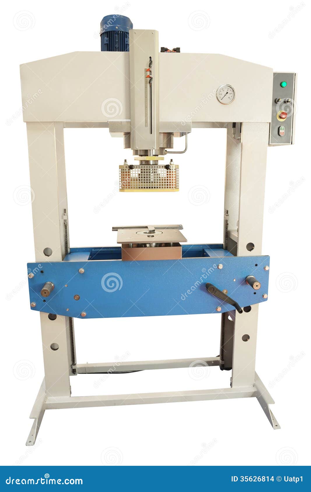 Pers stock foto. Image of fabriek, werkplaats, technologie - 35626814