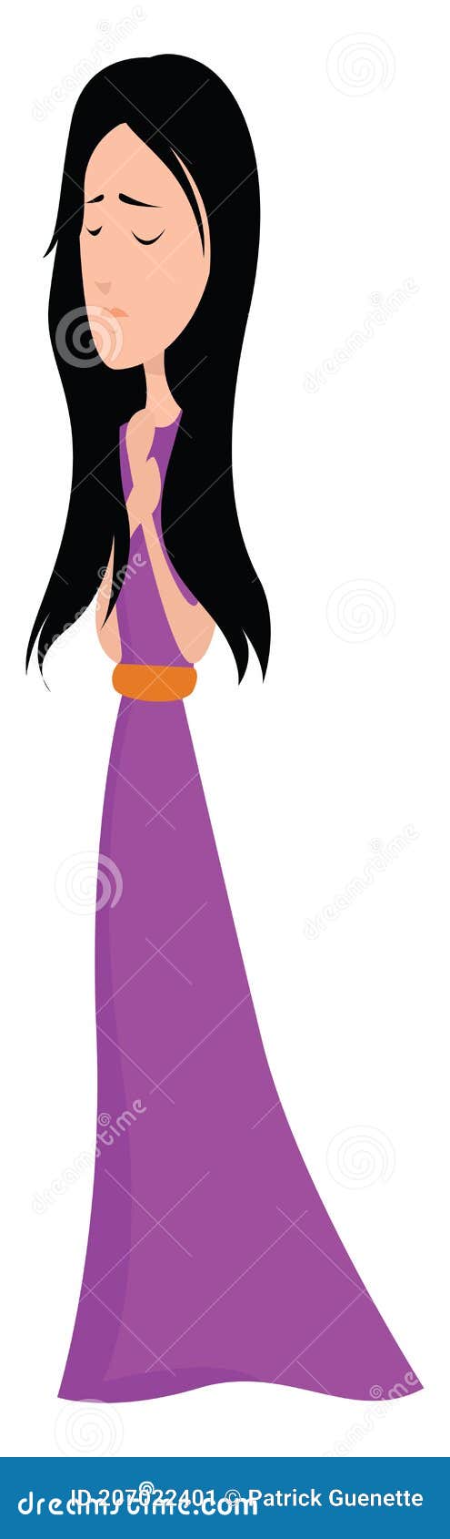 Persephone Goddess, Illustration, Vector Stock Vector - Illustration of ...