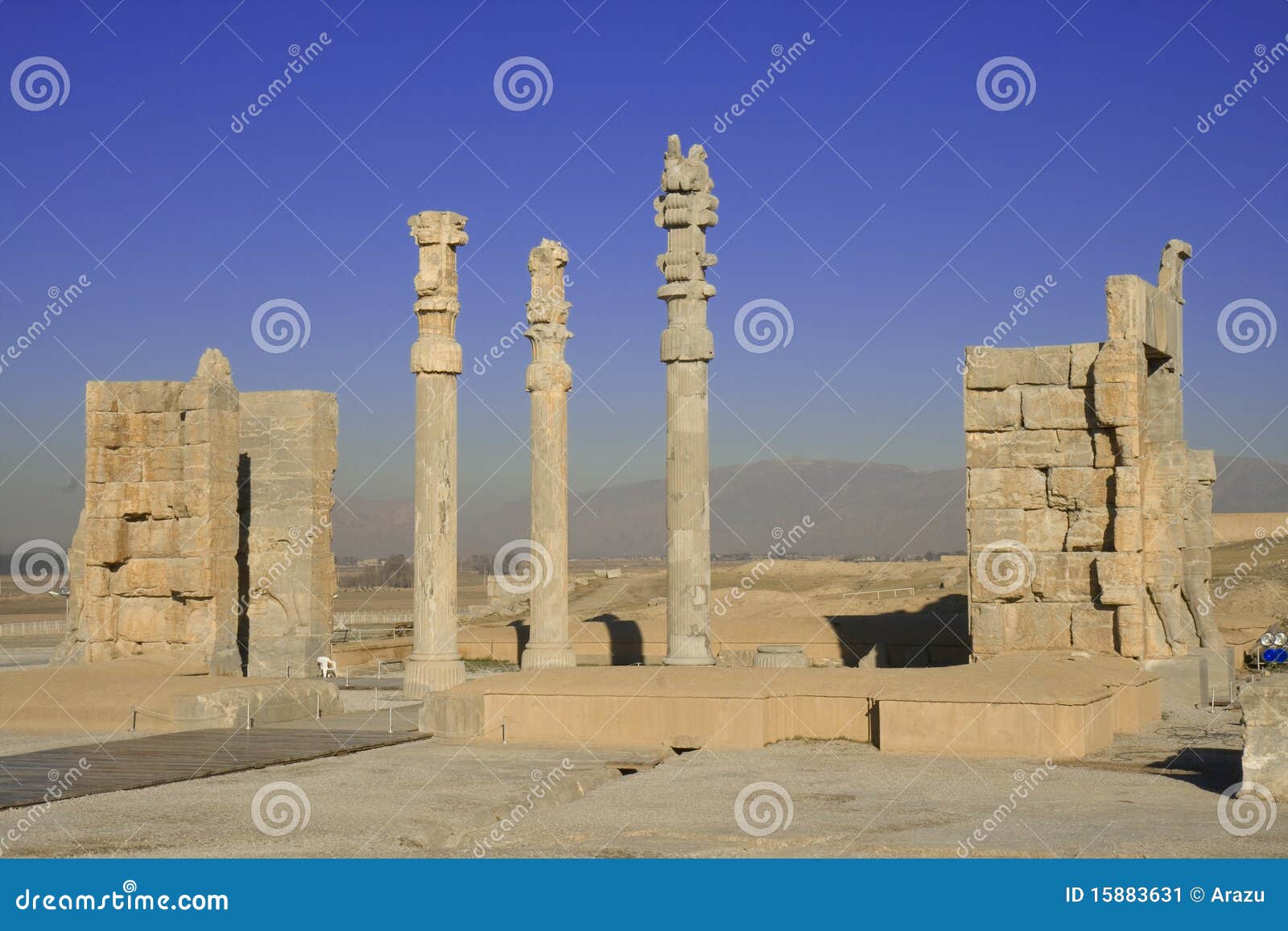 Persepolis - the Gate of All Nations Stock Image - Image of city ...