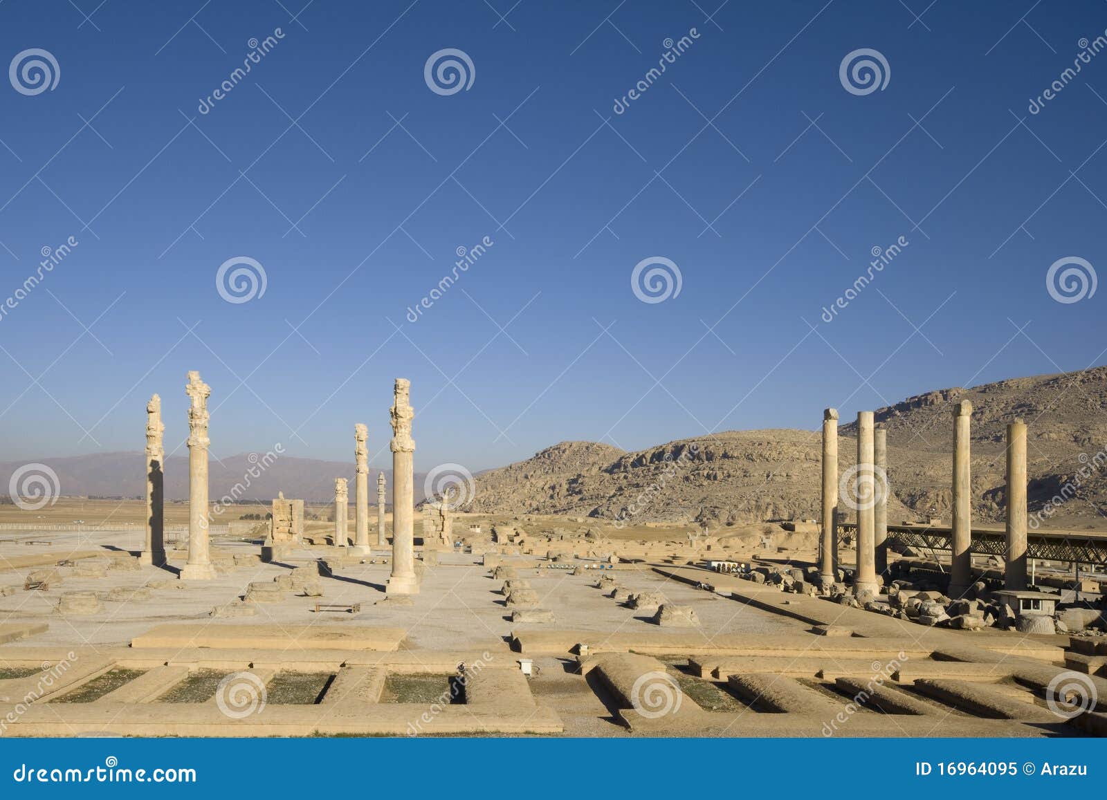 Persepolis - Apadana Palace Stock Image - Image of archeological ...