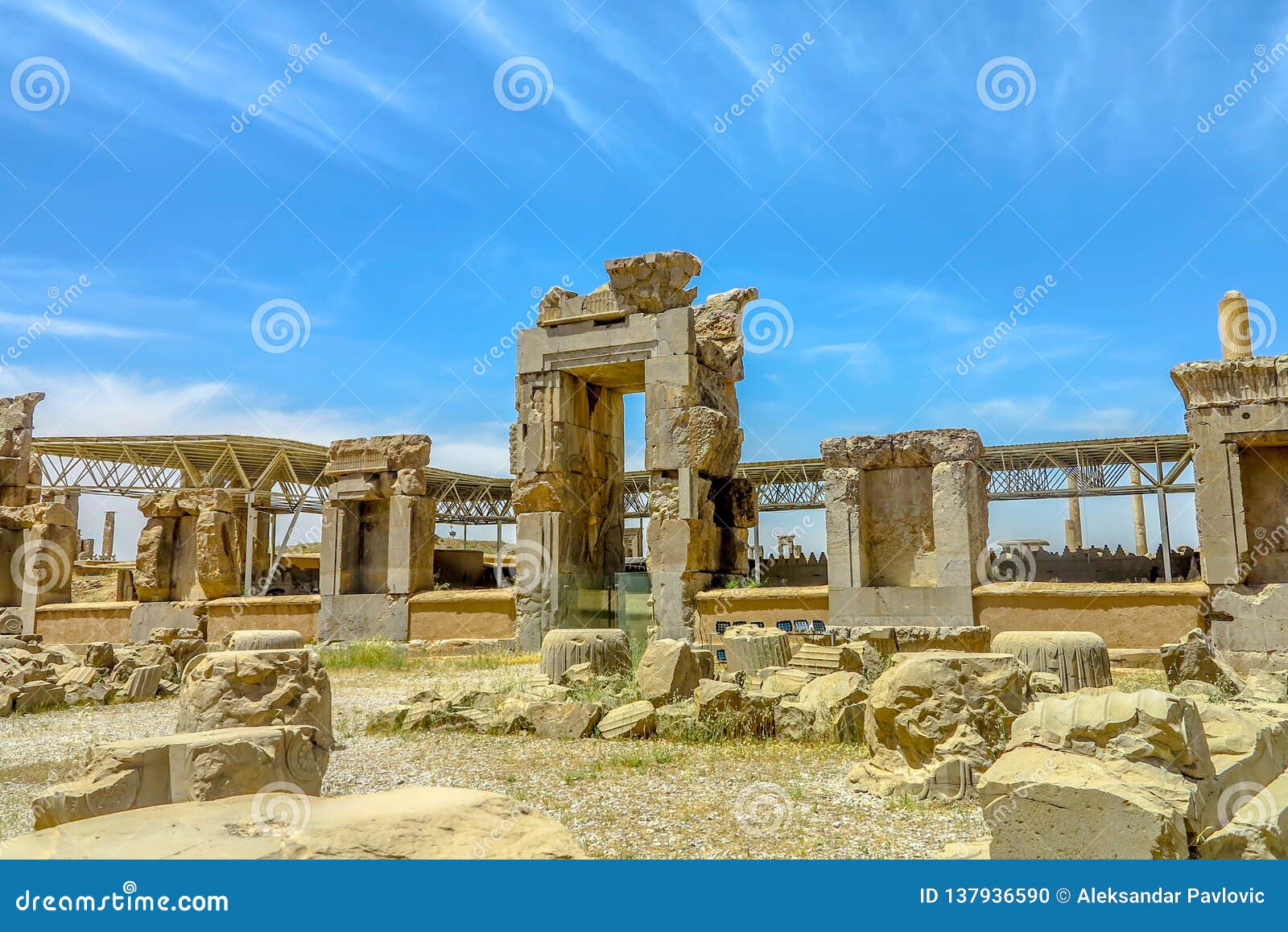 Persepolis Historical Site 08 Editorial Image - Image of alexander ...