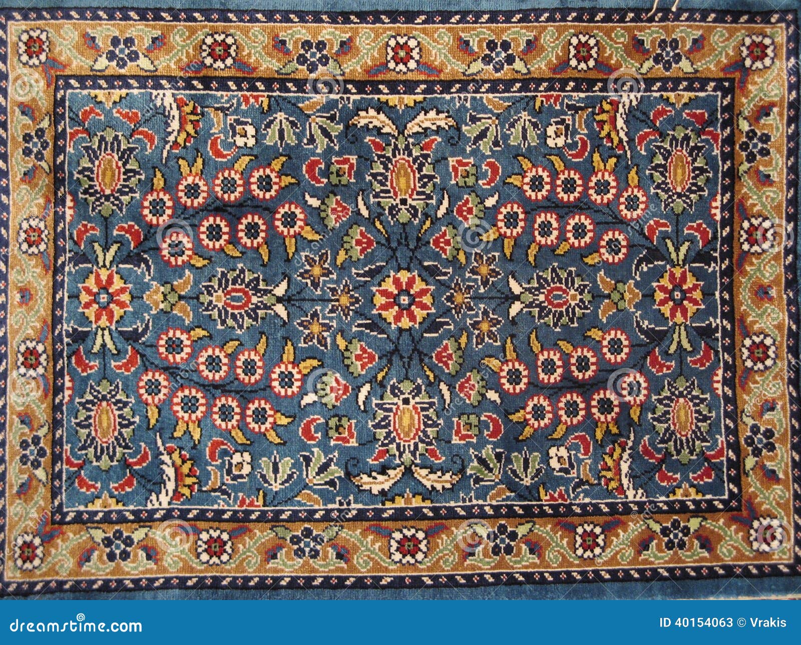Perserteppich stockbild. Bild von persisch, handgewebt - 40154063