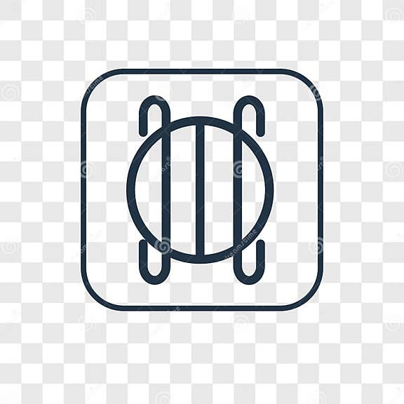 Perseverance Concept Vector Linear Icon Isolated on Transparent Stock ...