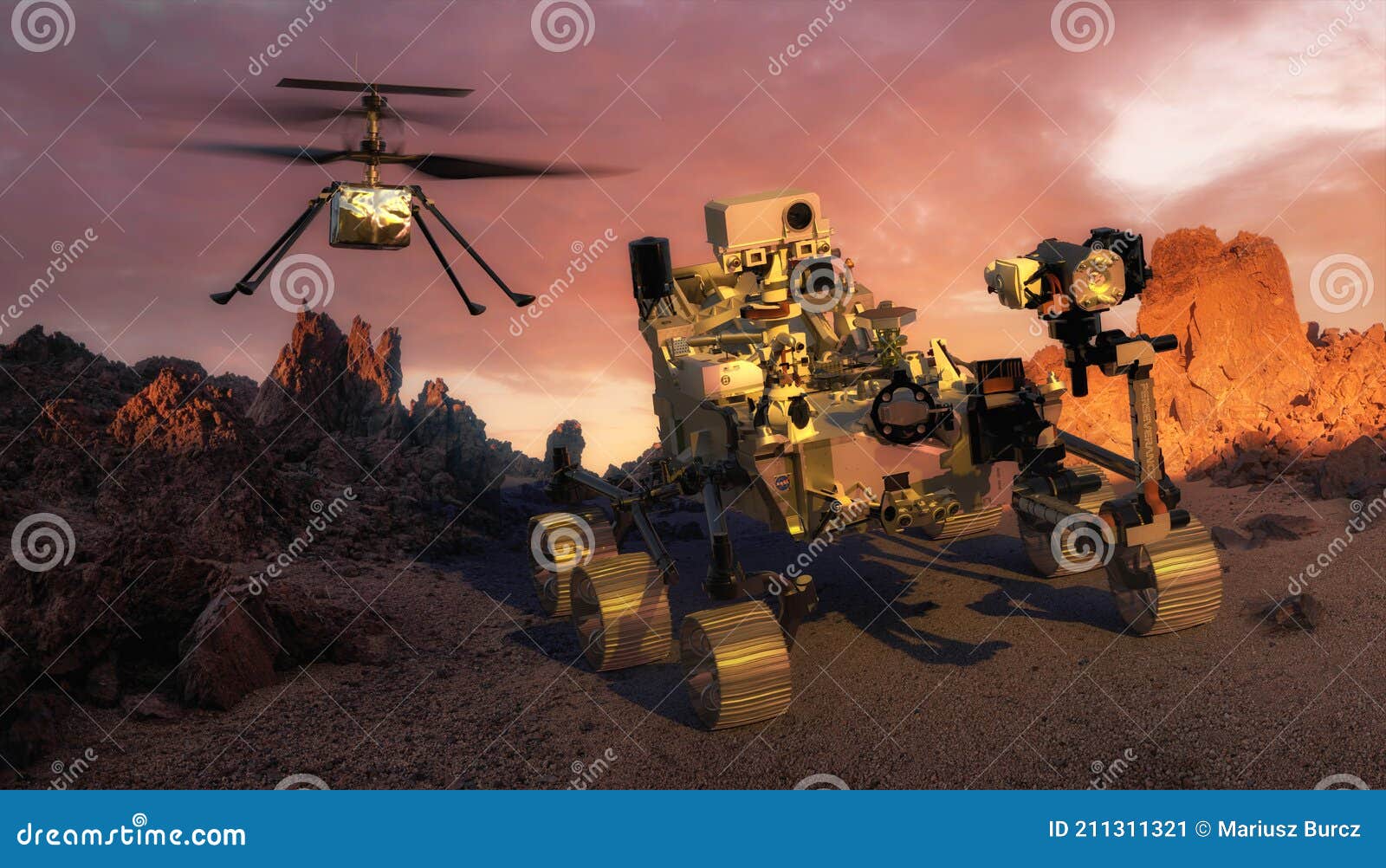 Perseverance - a Planetary Rover of the NASA Mars 2020 Mission and Mars ...