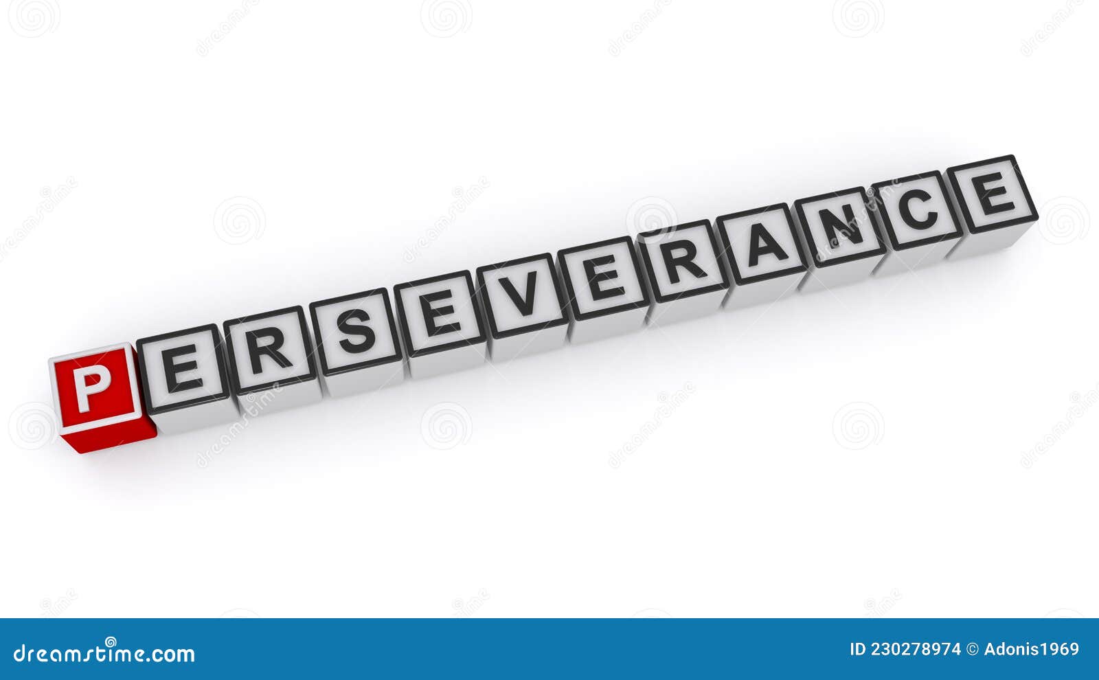 Perseverance Word Cloud Collage, Business Concept Background Royalty ...