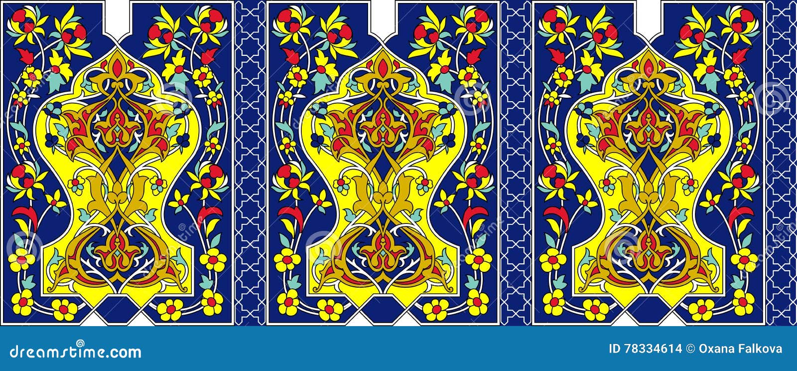 Persian background stock vector. Illustration of allah - 78334614