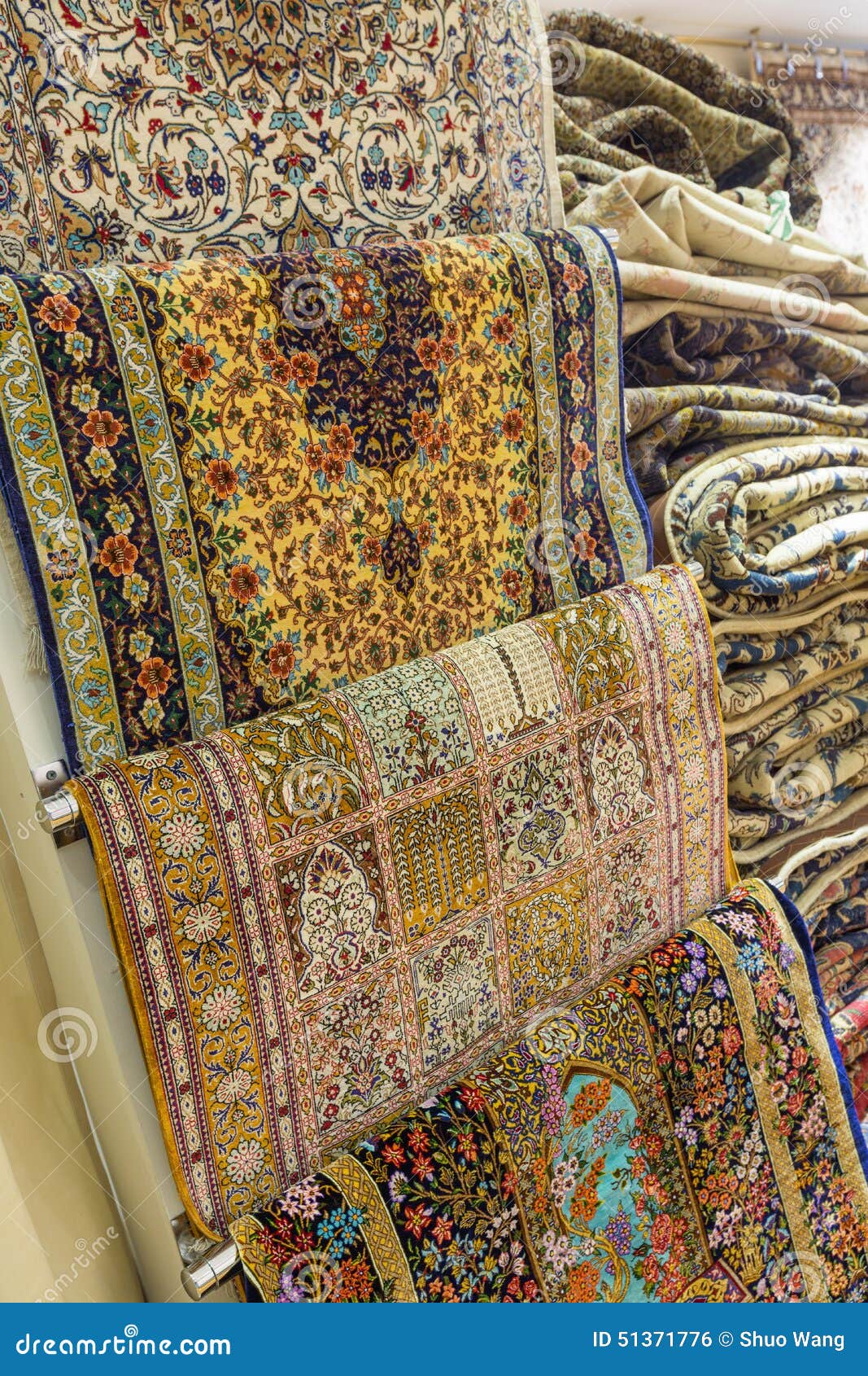 Persian carpets stock photo. Image of embroidery, decoration - 51371776