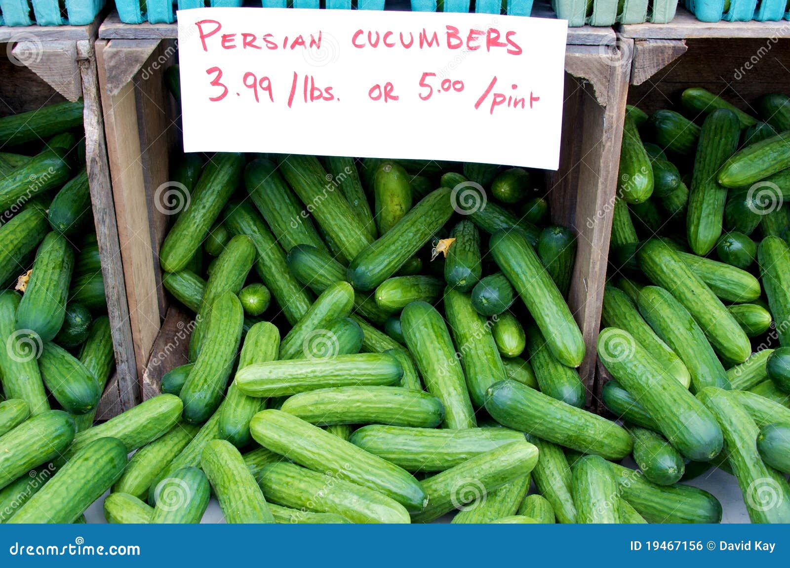 Persian Cucumbers stock photo. Image of fresh, ripe, market - 19467156