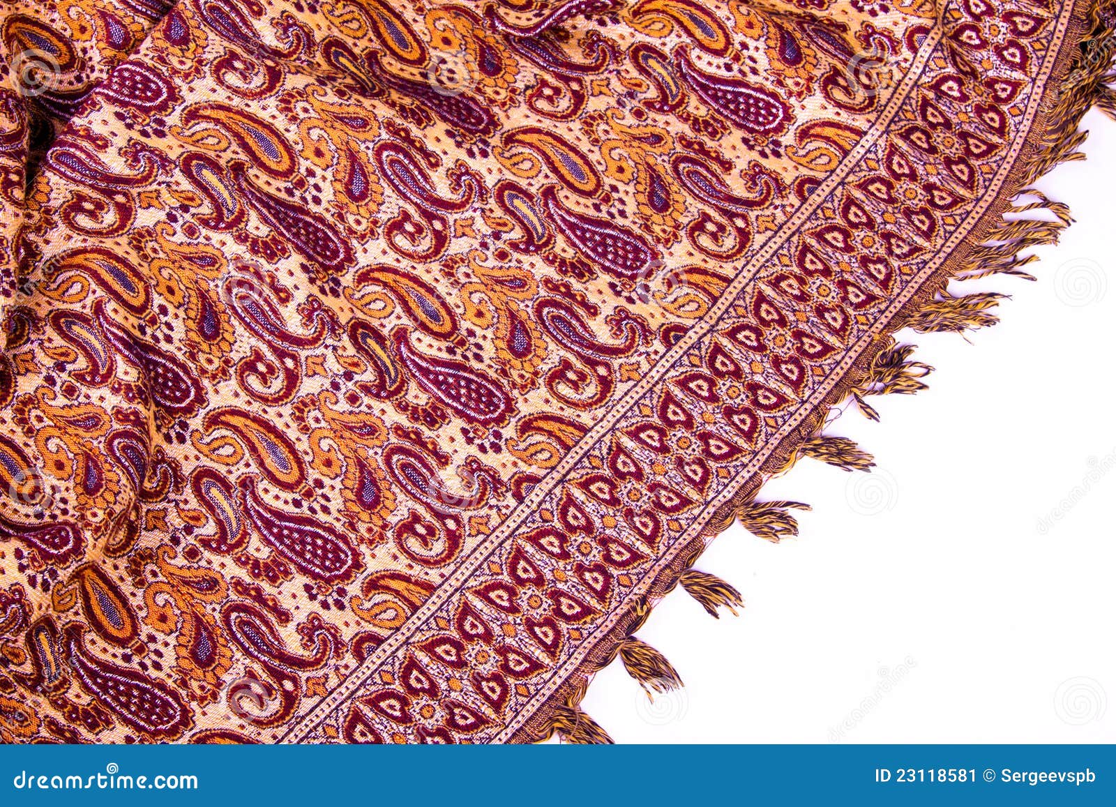 Persian designs on fabric stock image. Image of oriental - 23118581