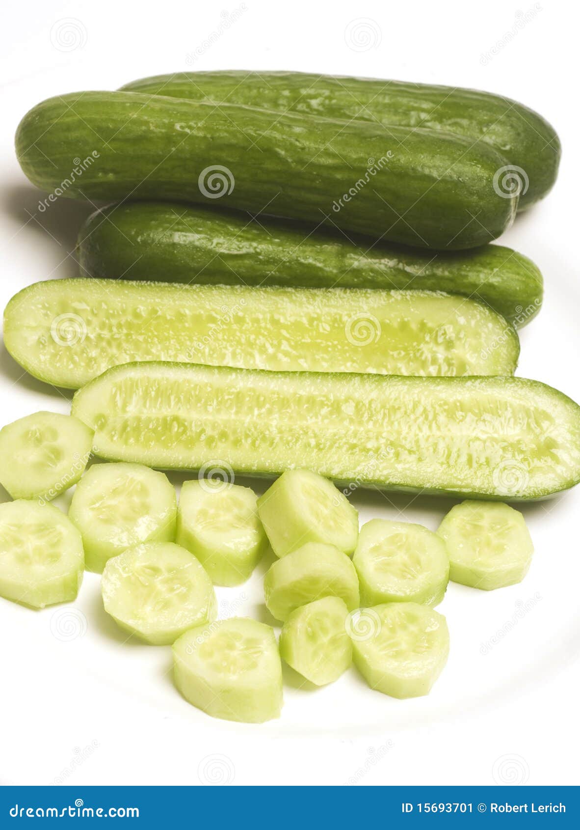 Persian mini cucumbers stock image. Image of sliced, food - 15693701