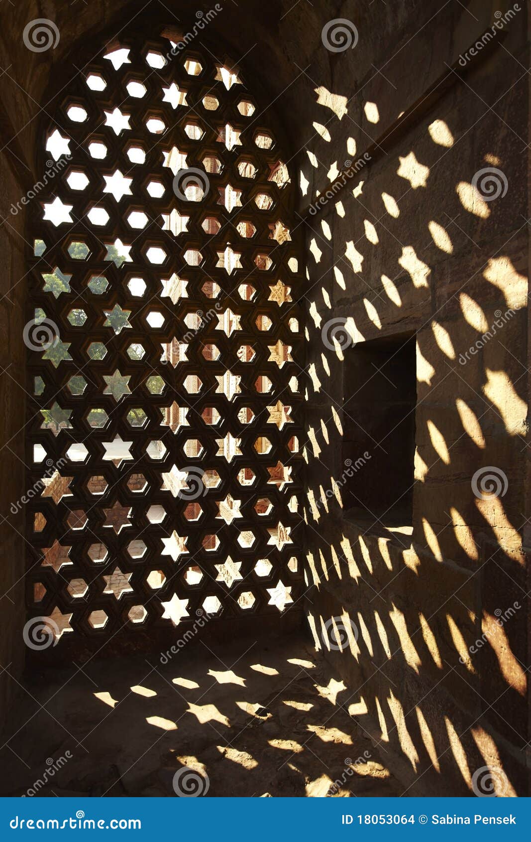 Persian Mosque Window Architectural Detail Stock Photo | CartoonDealer ...