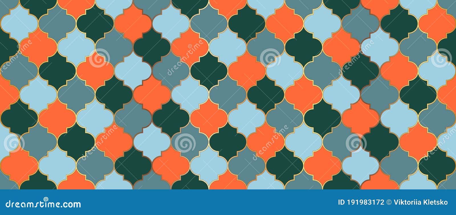 Persian Mosque Window Tile. Moroccan Seamless Texture Eid Mubarak ...