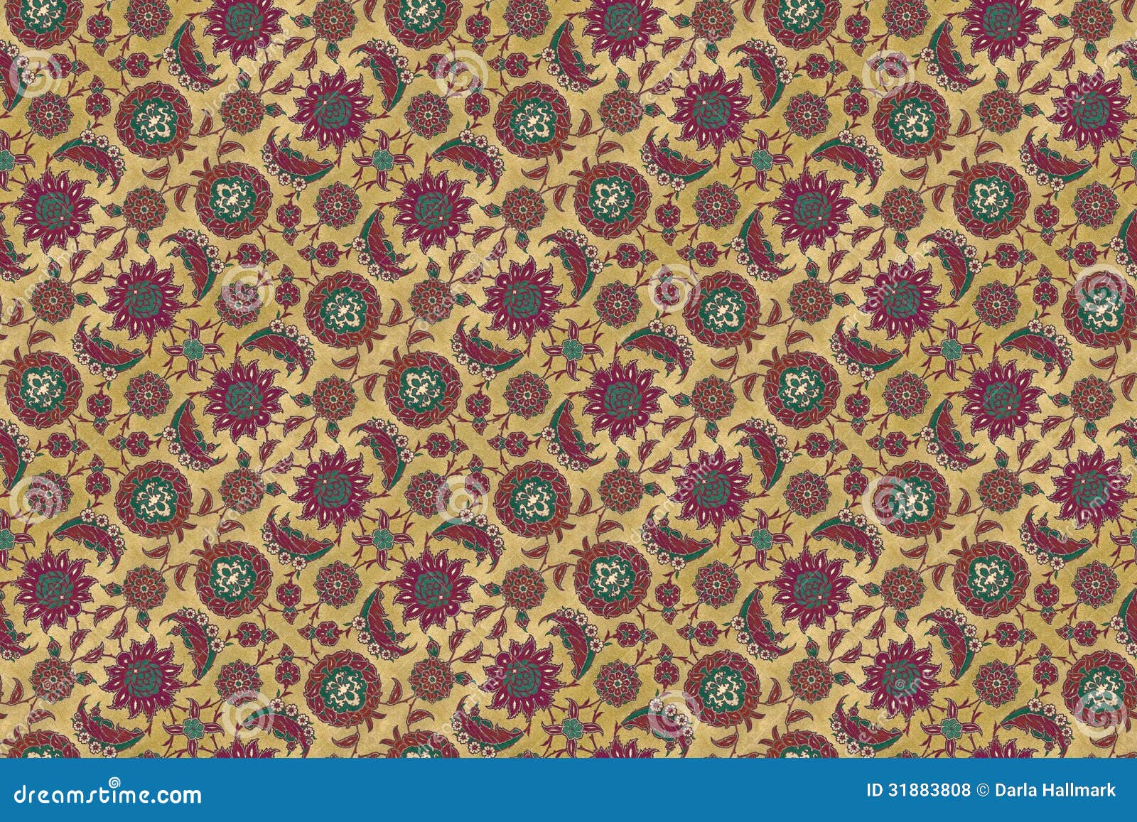 Persian Pattern Wallpaper
