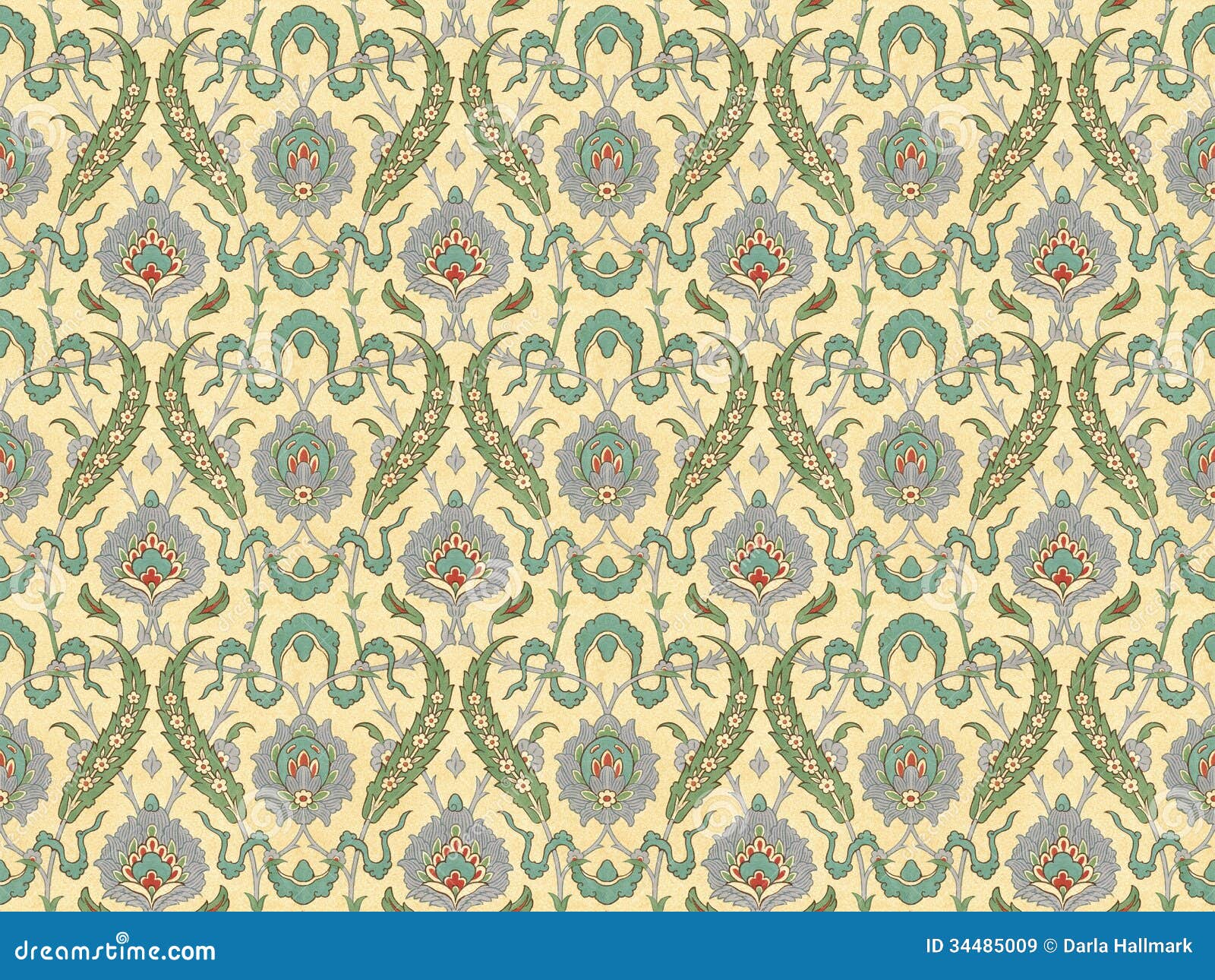 Persian Pattern Wallpaper