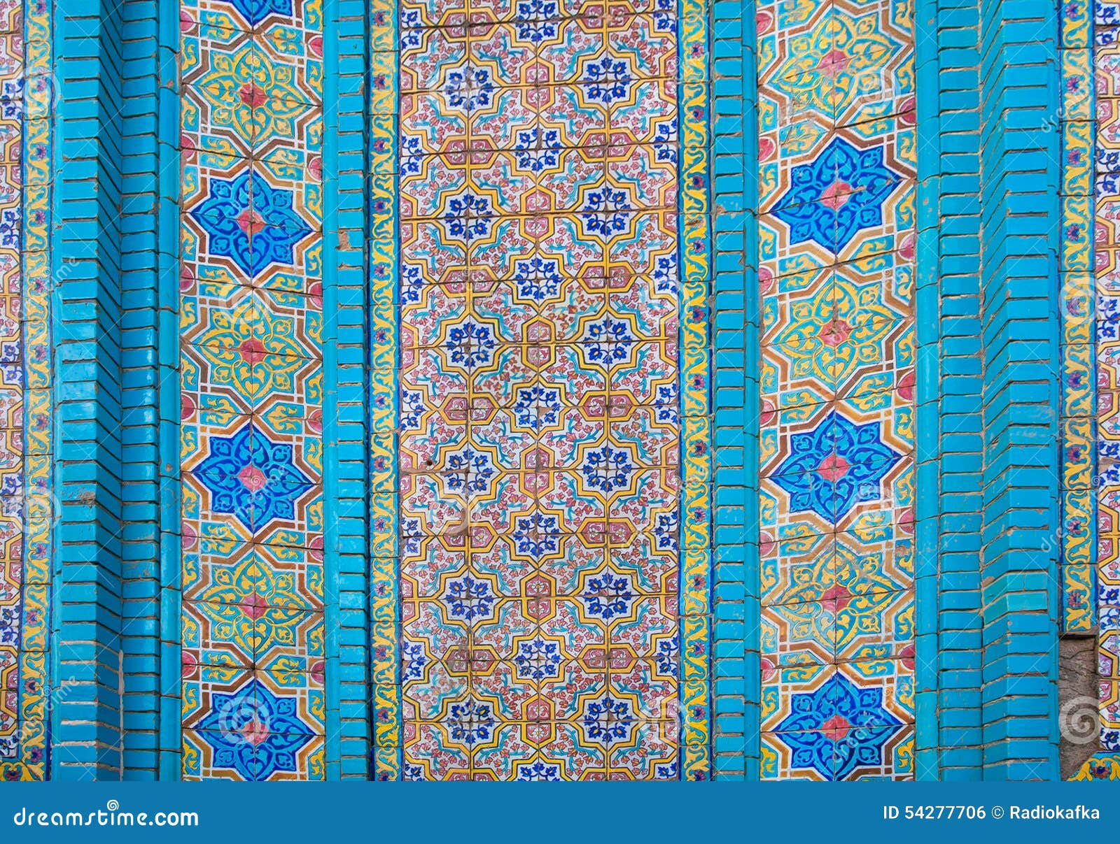 Persian patterns in Iran. stock photo. Image of decorative - 54277706