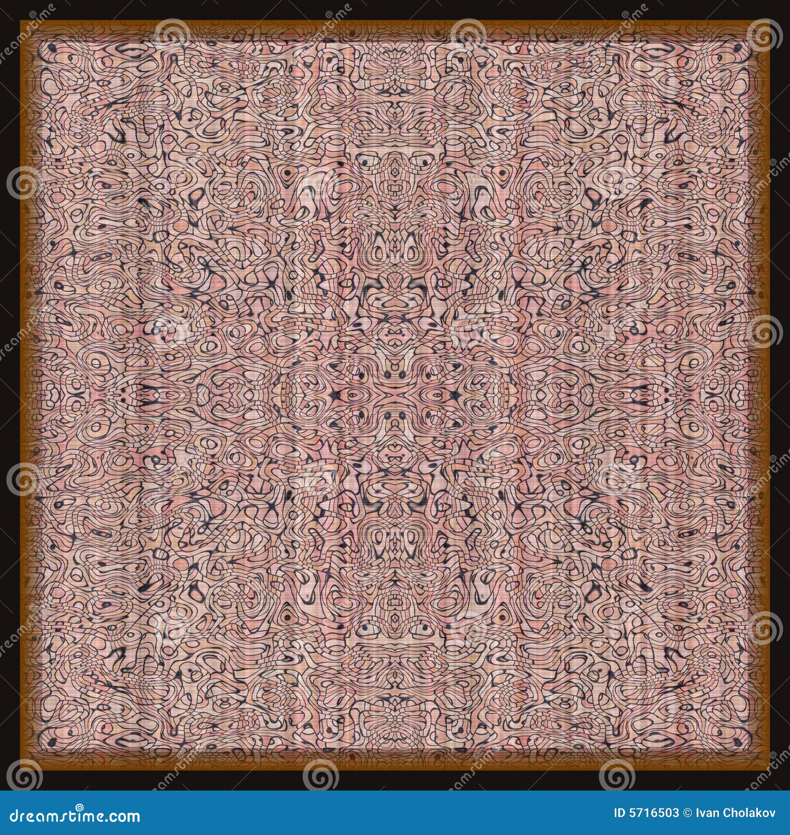 Persian rug stock illustration. Illustration of oriental - 5716503