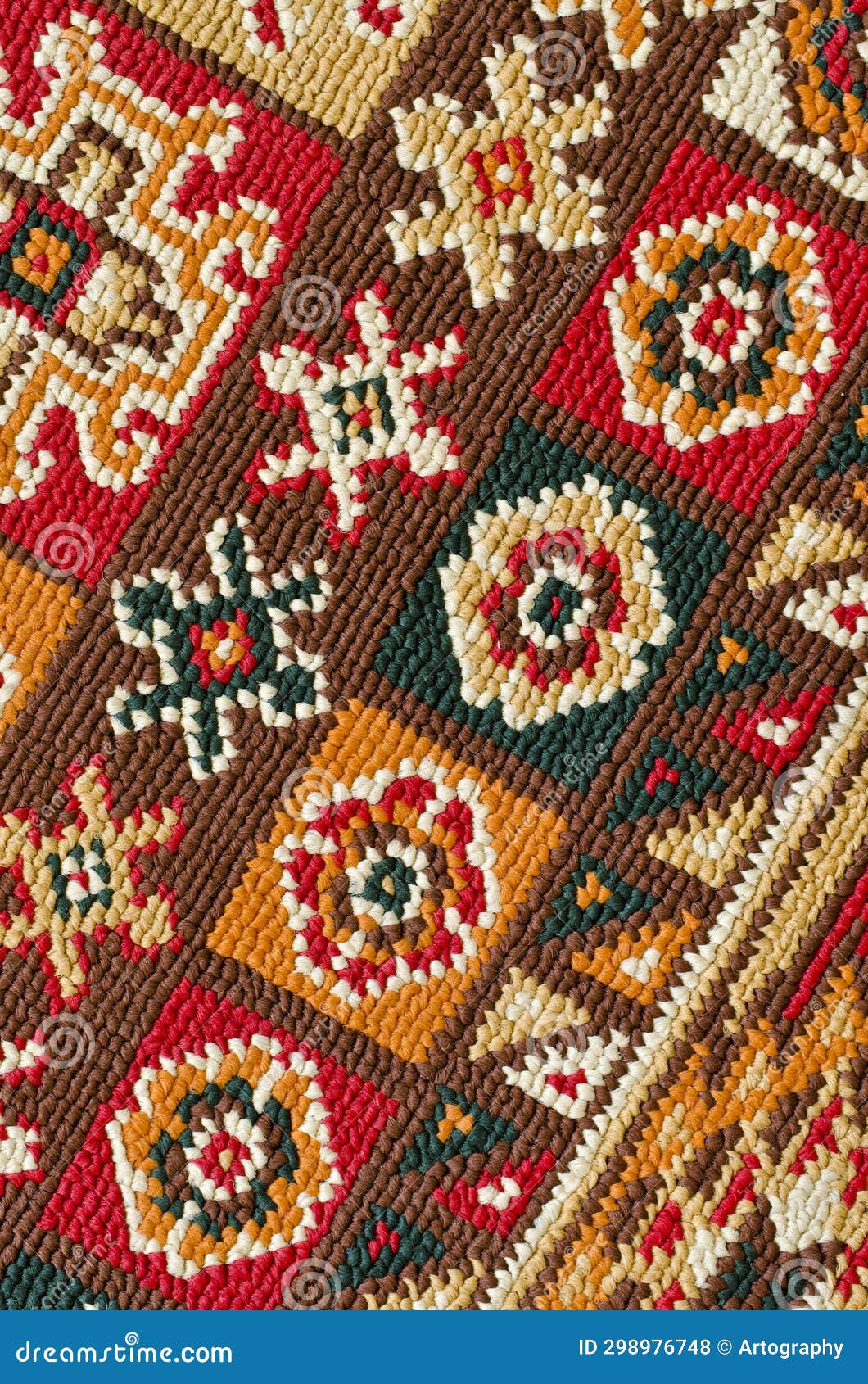 Persian rug pattern stock photo. Image of design, geometric - 298976748