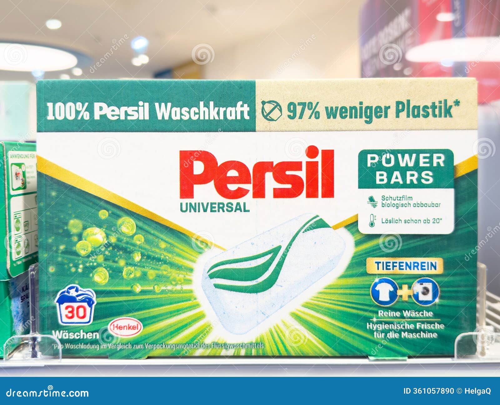Persil Universal Power Bars Laundry Detergent Packaging with Eco ...