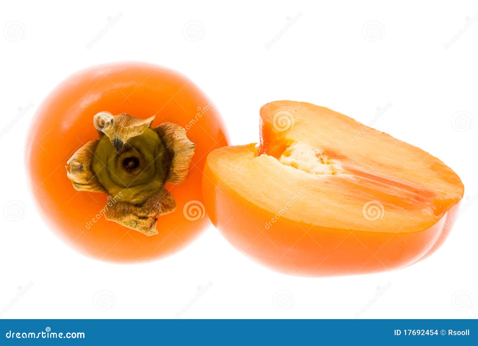 Persimmon stock photo. Image of juicy, curve, natural - 17692454
