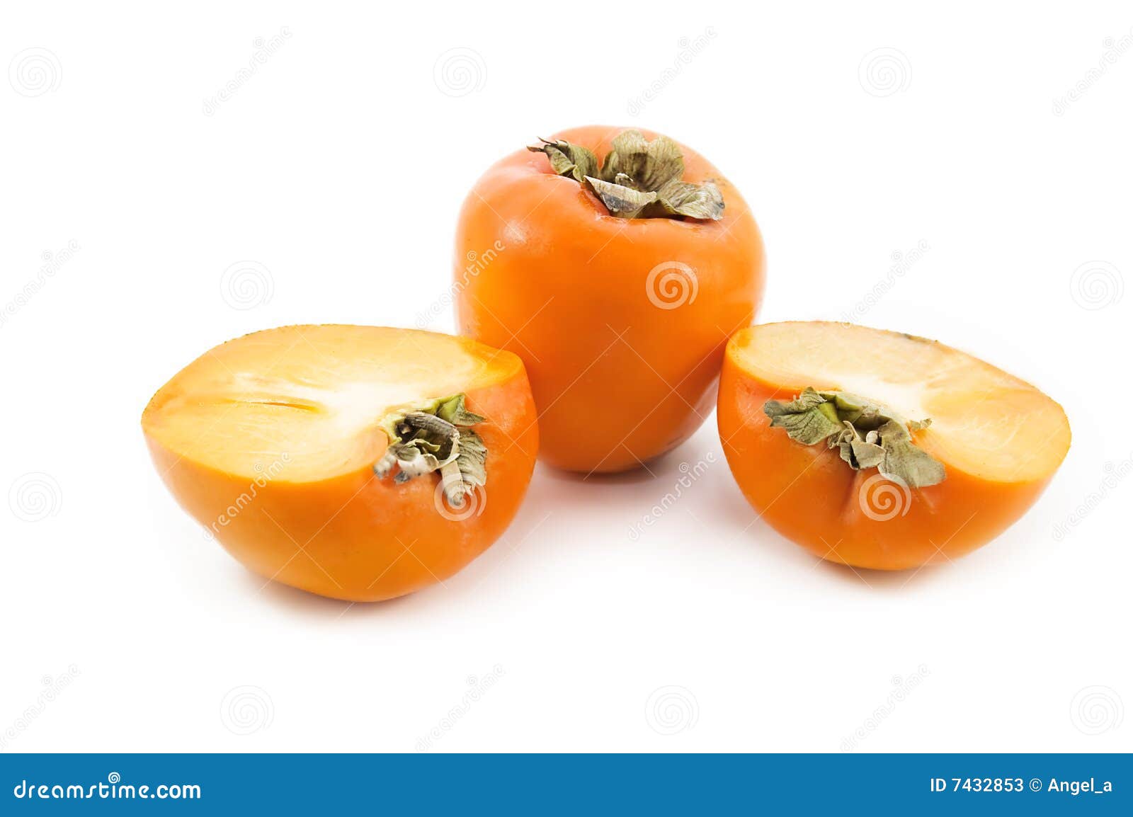 Persimmon stock image. Image of softness, ingredient, ripe - 7432853