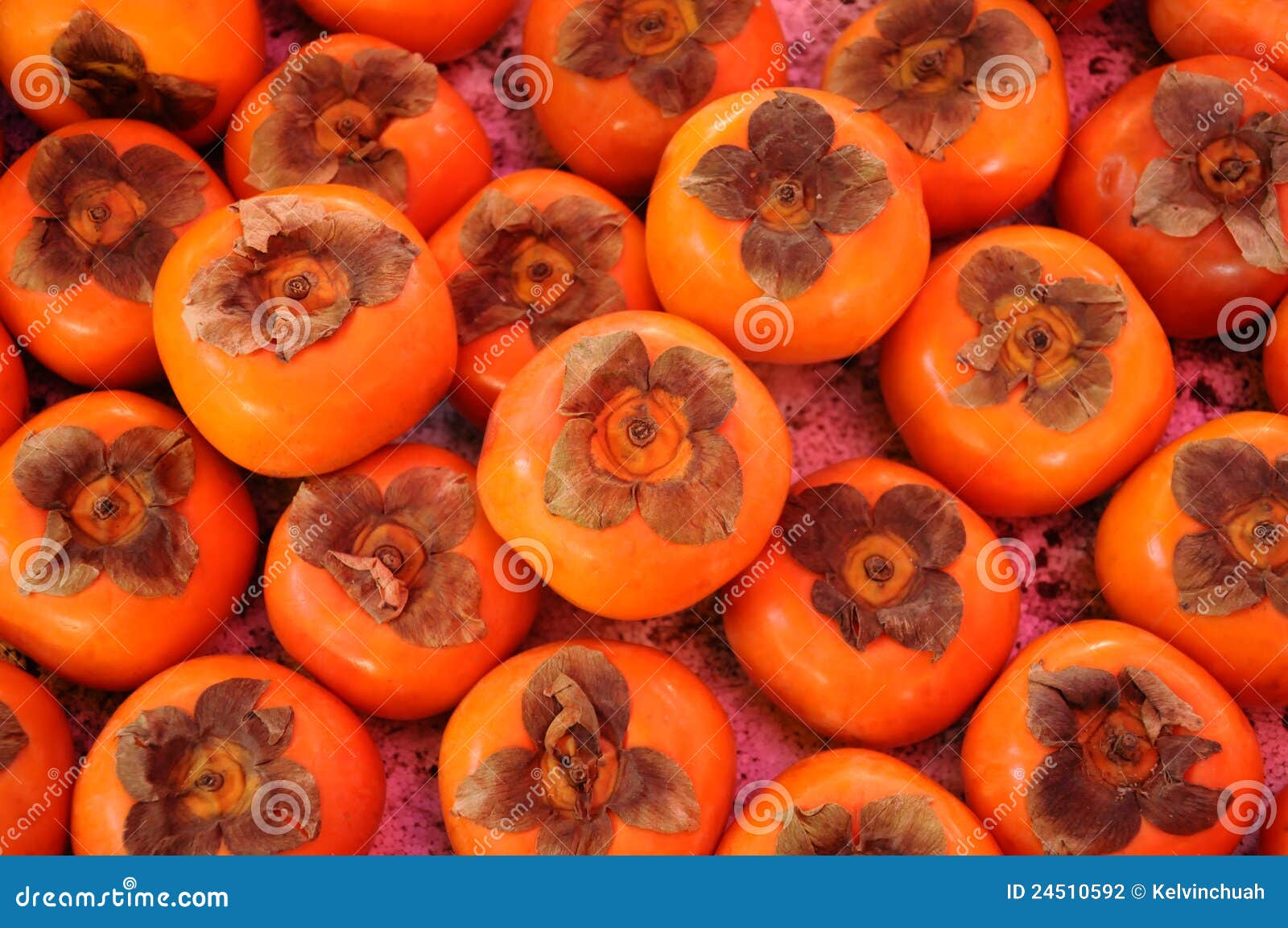 Persimmon fruit stock photo. Image of horizontal, asian - 24510592