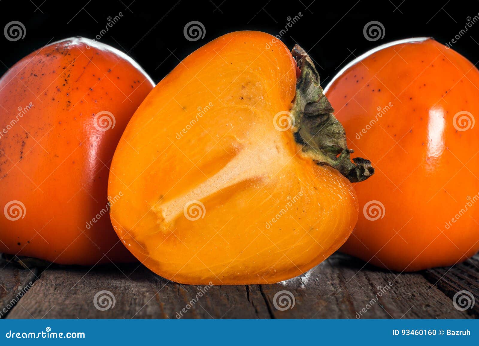Persimmon fruit stock photo. Image of fruit, organic - 93460160