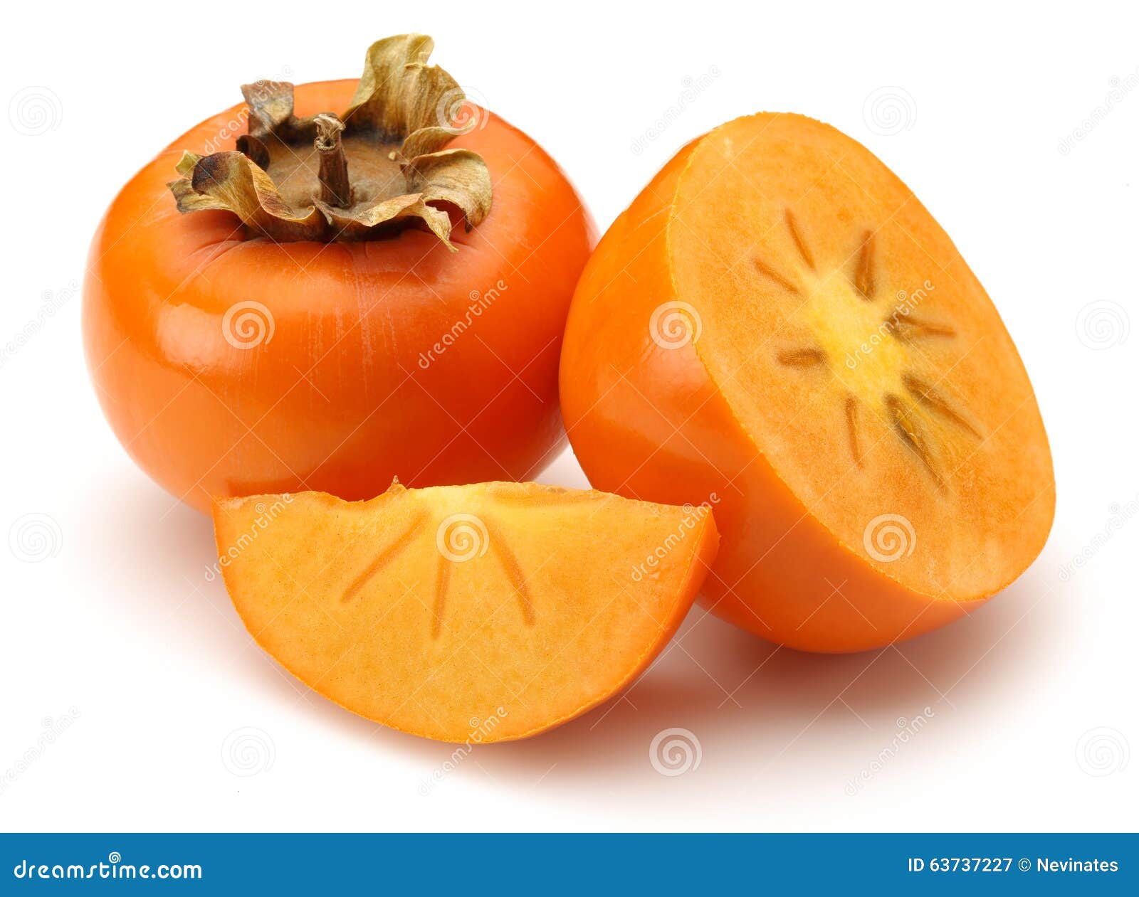 Persimmon stock image. Image of objects, fruit, autumn - 63737227