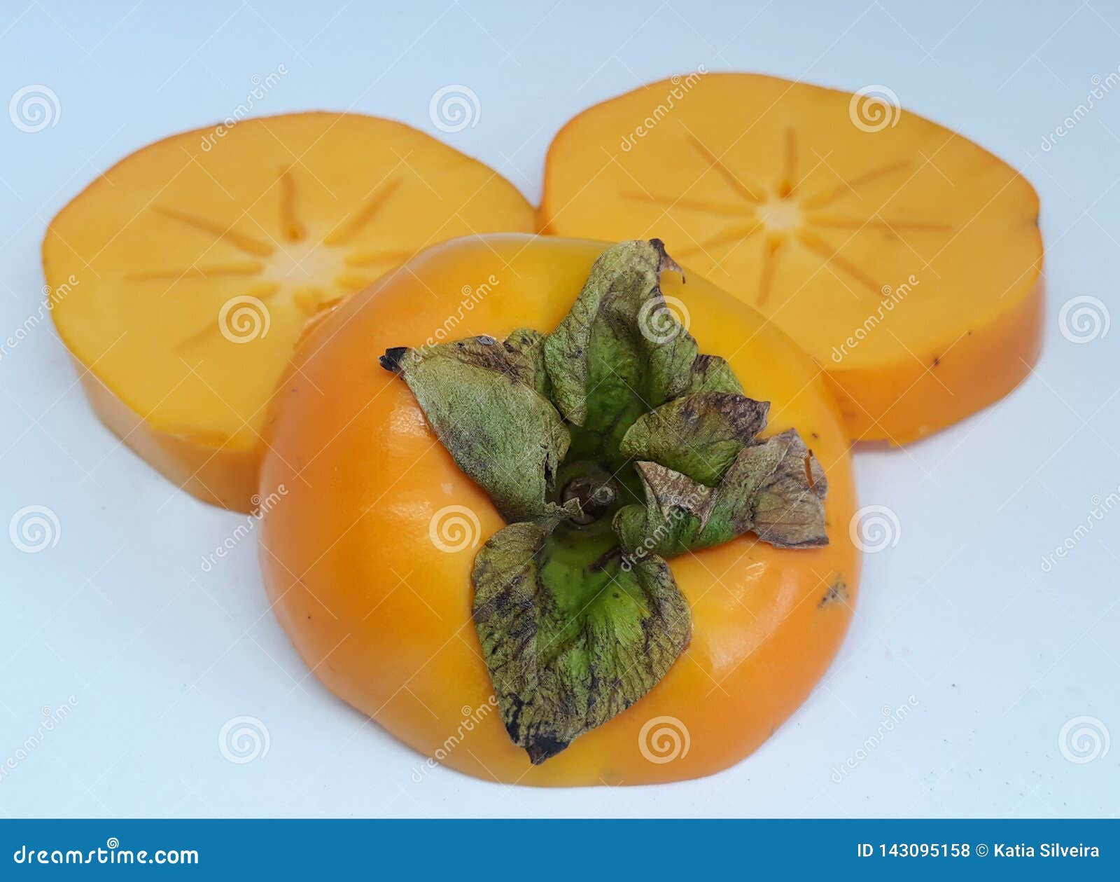 Persimmon ox heart stock photo. Image of persimmon, tropical - 143095158