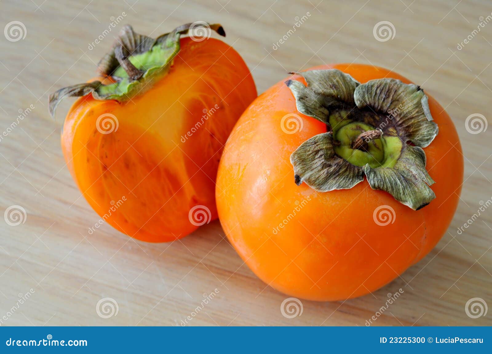 Persimmons stock photo. Image of fruit, diet, organic - 23225300