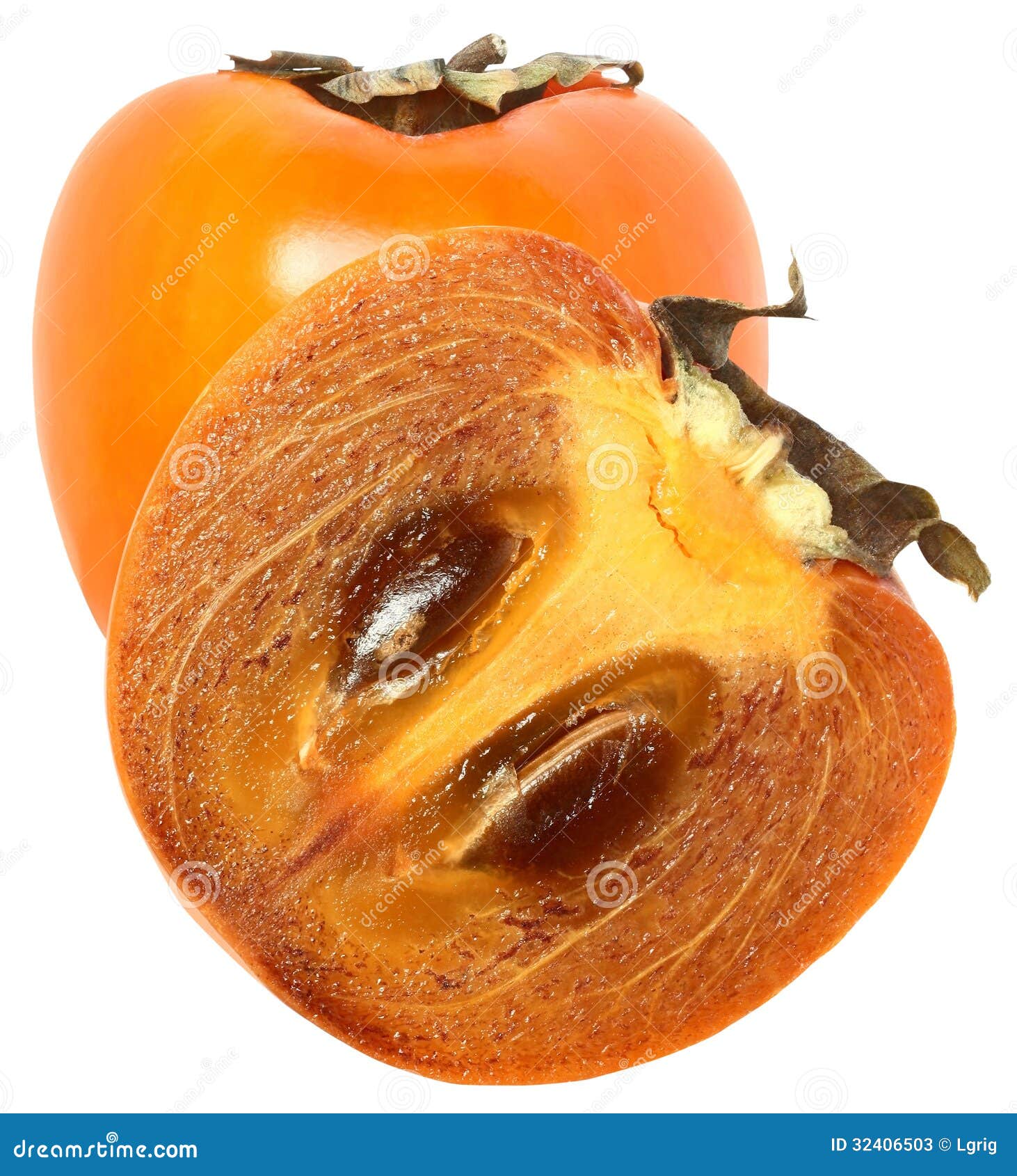 Persimon fotografering för bildbyråer. Bild av inom, frukt - 32406503