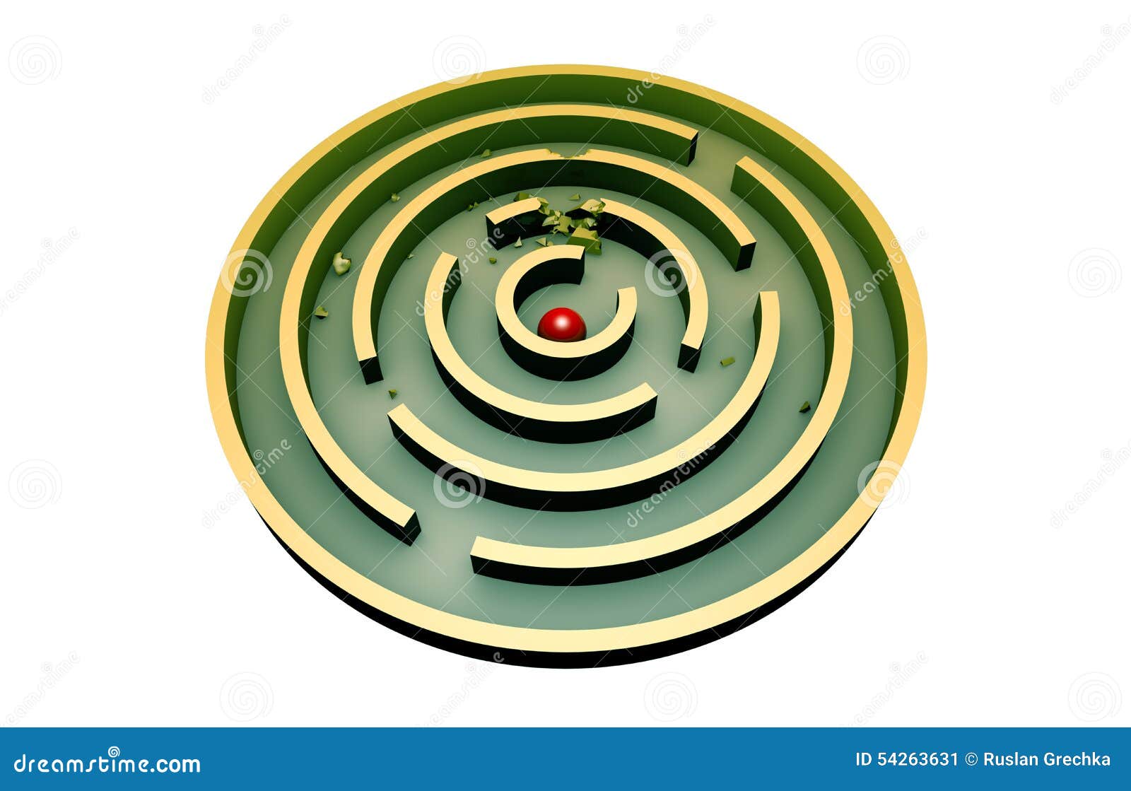 Labirinto Redondo 3d Stock Images - Download 8 Photos