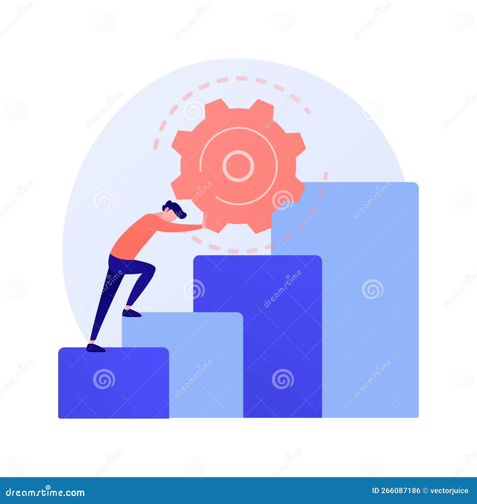 Persistence Abstract Concept Vector Illustration Stock Vector ...