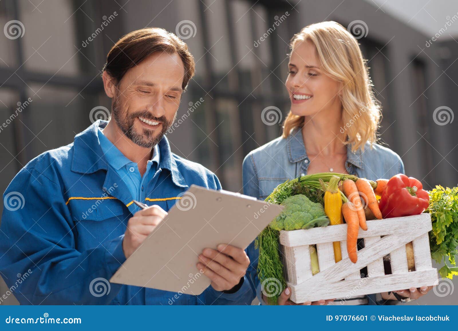 Persistent Young Man Keeping Everything in Check Stock Image - Image of ...