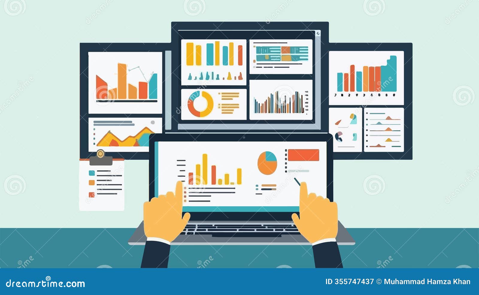 Analyzing Digital Dashboards, A Visual Guide To Interpreting Data ...