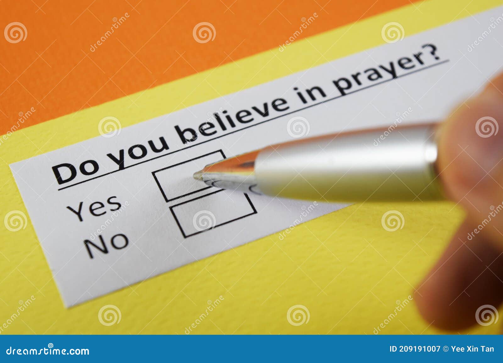 Questionnaire stock illustration. Illustration of believe - 209191007